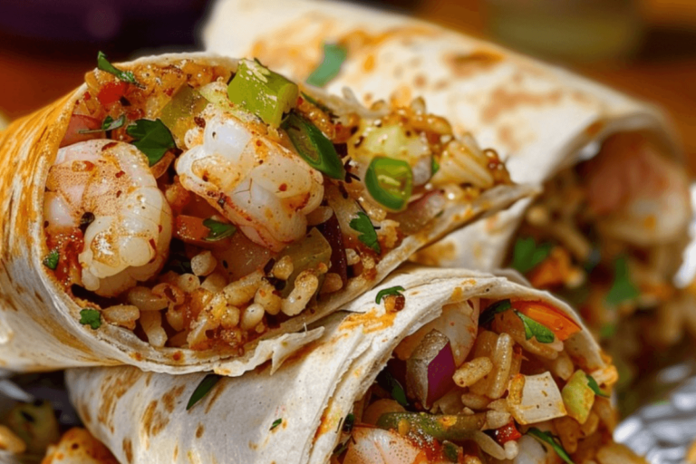 Old Bay Shrimp Burritos - cookefast.com