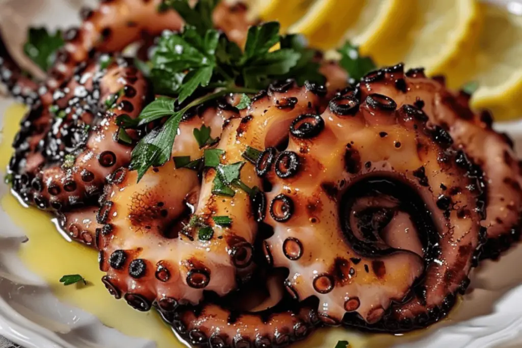 Simple Greek Grilled Octopus Recipe - cookefast.com