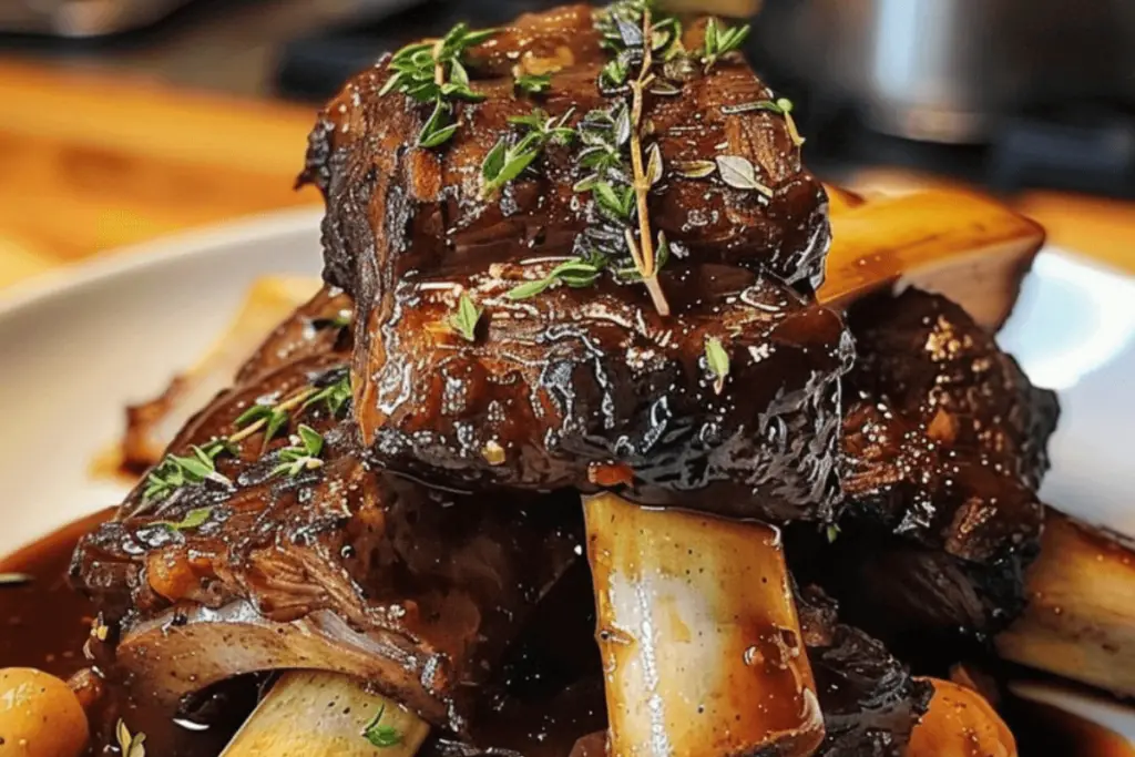 Cabernet Braised Beef Ribs - cookefast.com