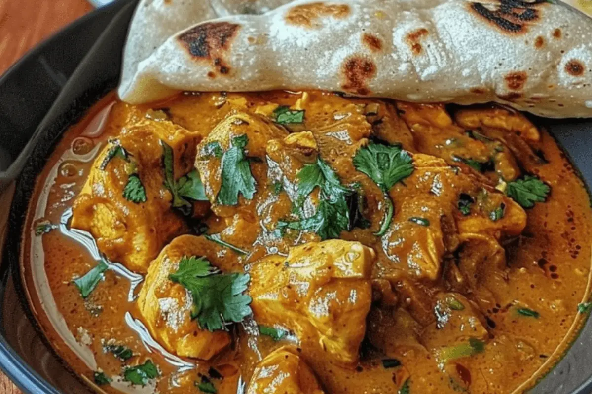 Irresistible Chicken Curry & Flaky Paratha Combo - cookefast.com