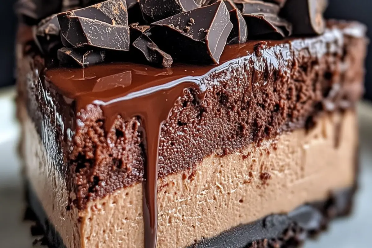 Triple Chocolate Mousse Torte Recipe | Decadent and Elegant Dessert