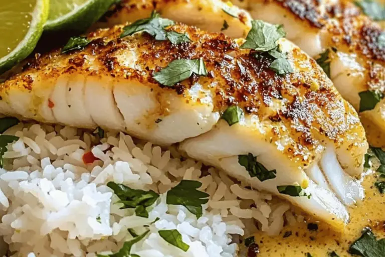 Coconut Lime Fish Recipe | Easy & Flavorful Seafood Dish