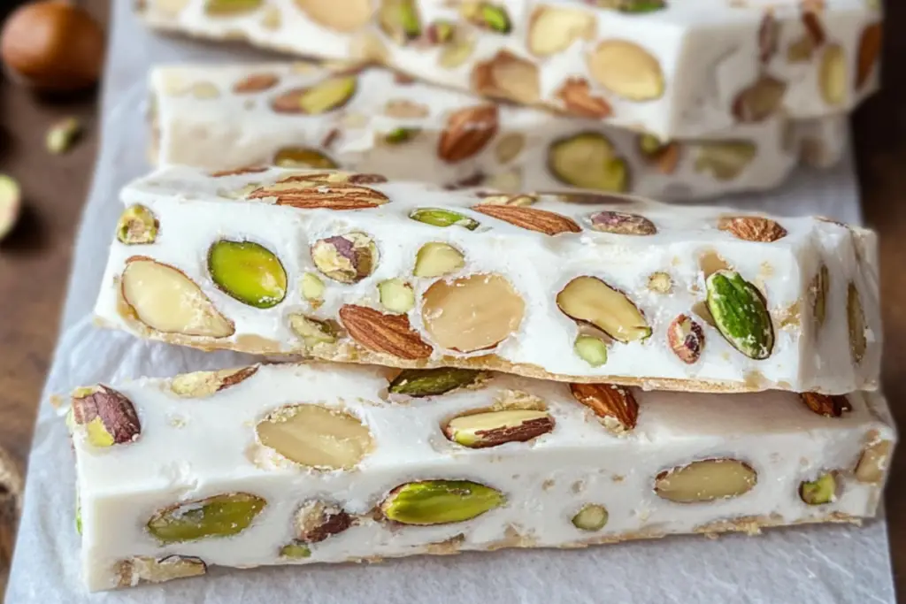 Traditional Homemade Torrone Recipe | Classic Italian Nougat