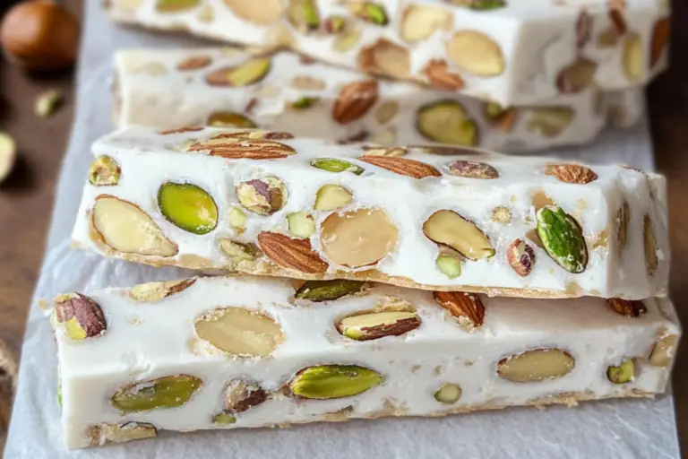 Traditional Homemade Torrone Recipe | Classic Italian Nougat