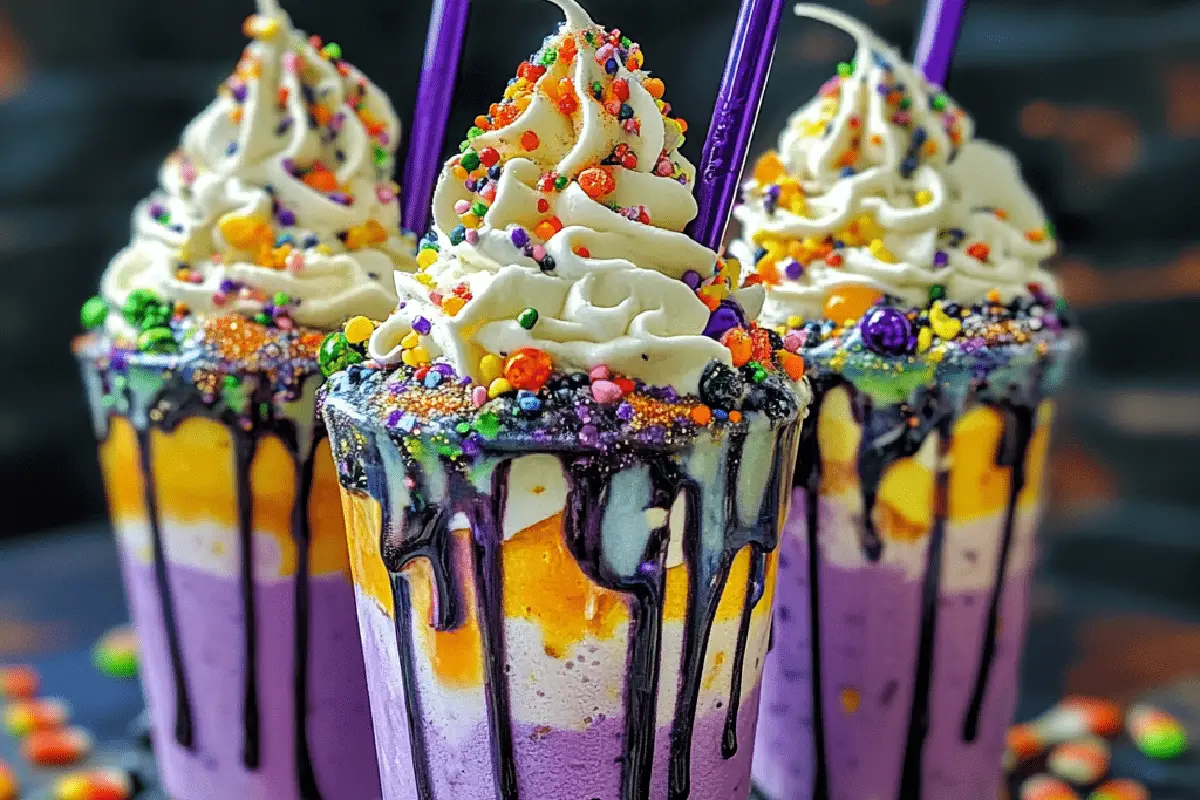 How to Make a Magical Hocus Pocus Milkshake for Halloween