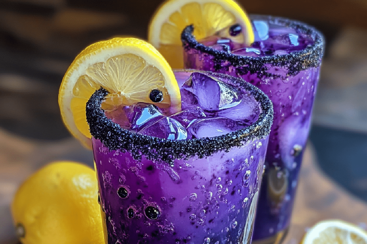 Purple People Eater Mocktail Recipe