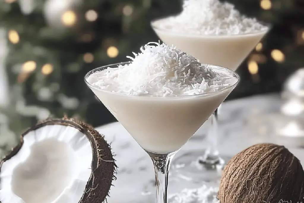 Snowball Martini Recipe: Creamy Coconut Holiday Cocktail