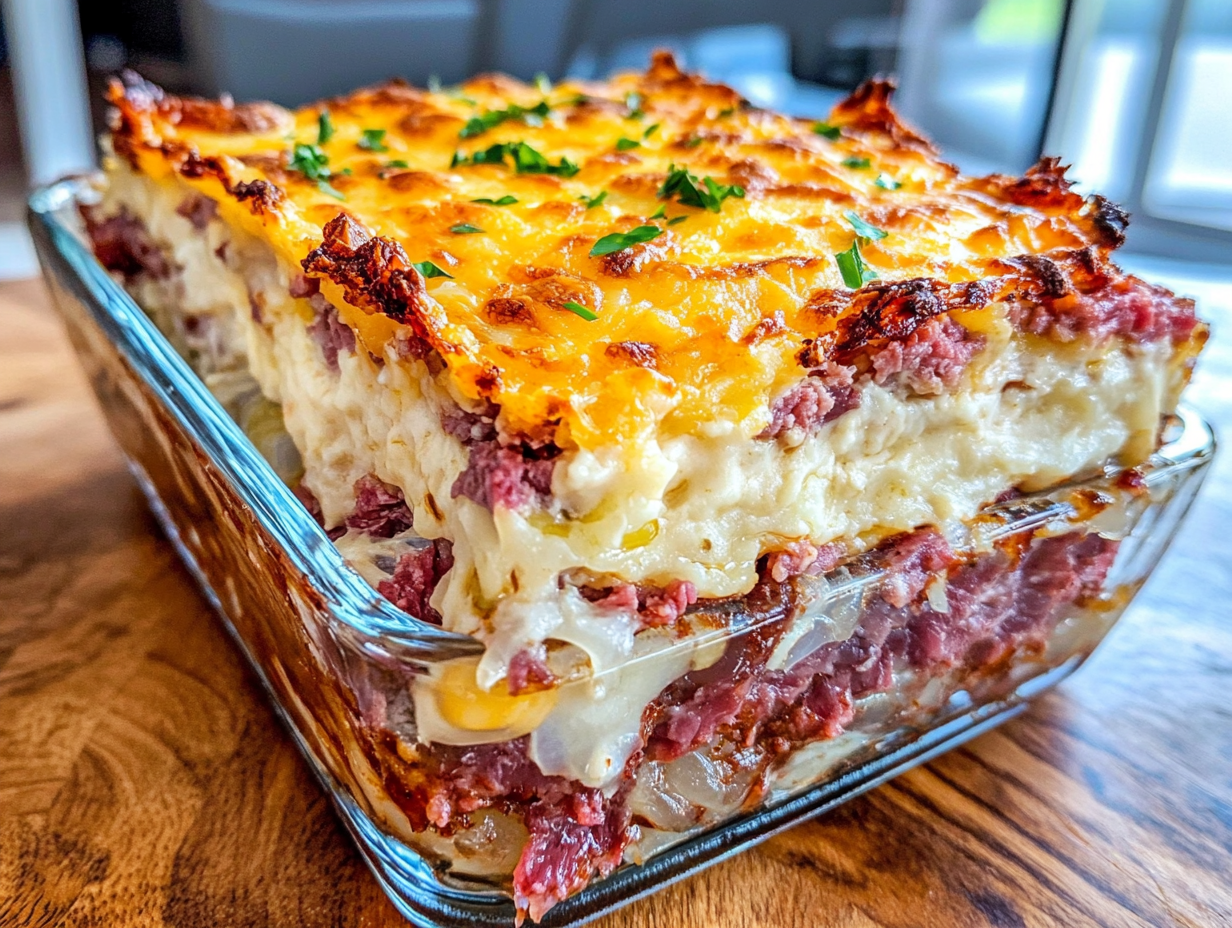 Delicious Homemade Reuben Bake Recipe – Perfect for a Family Dinner ...