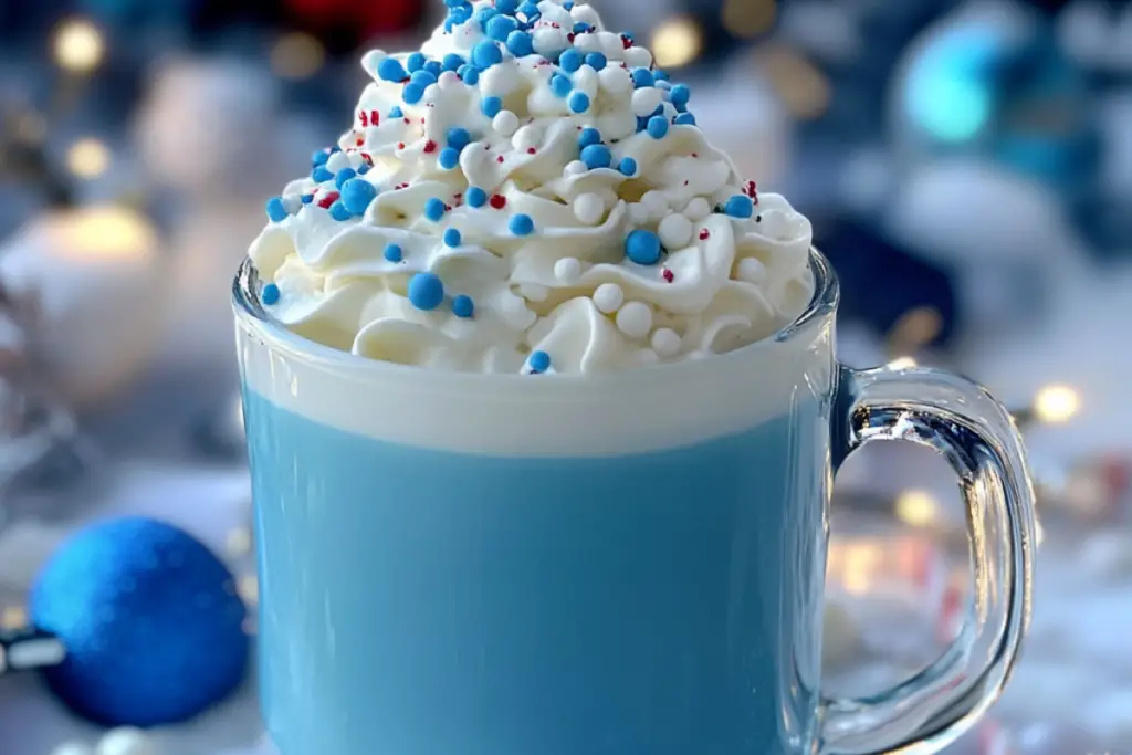 Frostbite Blue Christmas Cocoa - A Magical Winter Treat