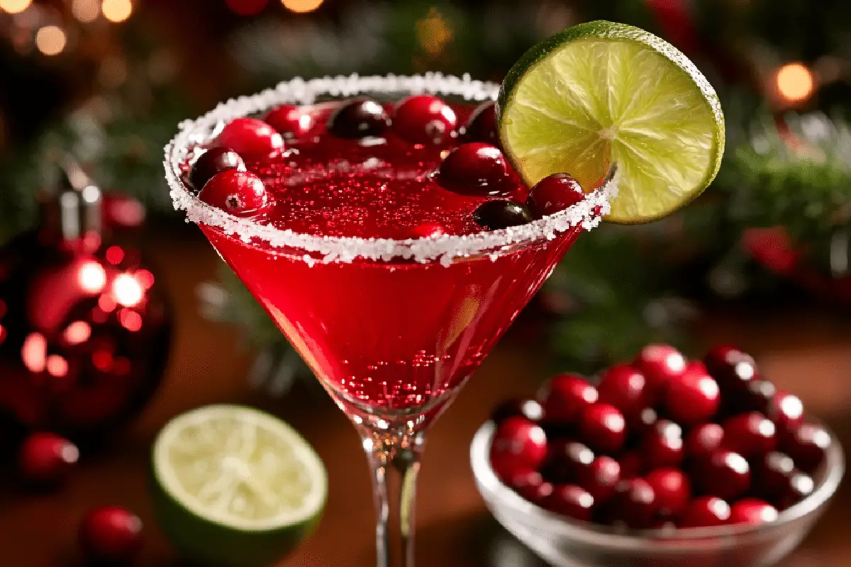 Mrs. Claus' Cosmo: The Ultimate Festive Holiday Cocktail Recipe
