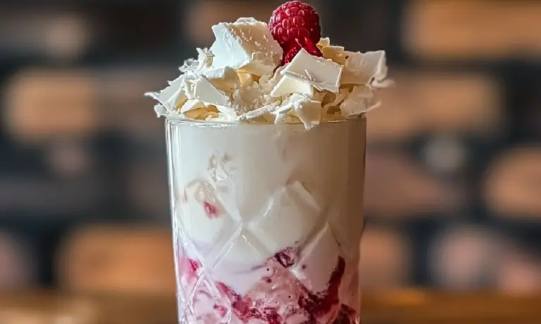 Indulge in Decadence: White Chocolate Raspberry Russian Recipe