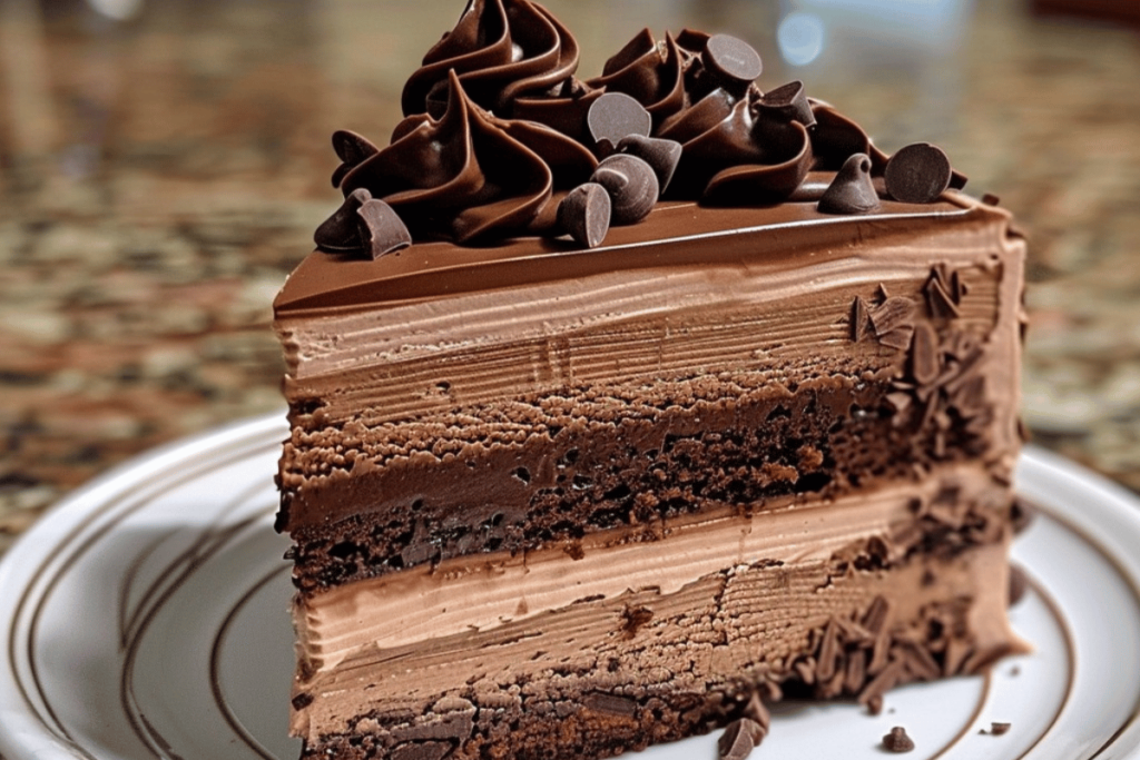 Triple Chocolate Mousse Cake – Decadent Chocolate Layers with Dark ...