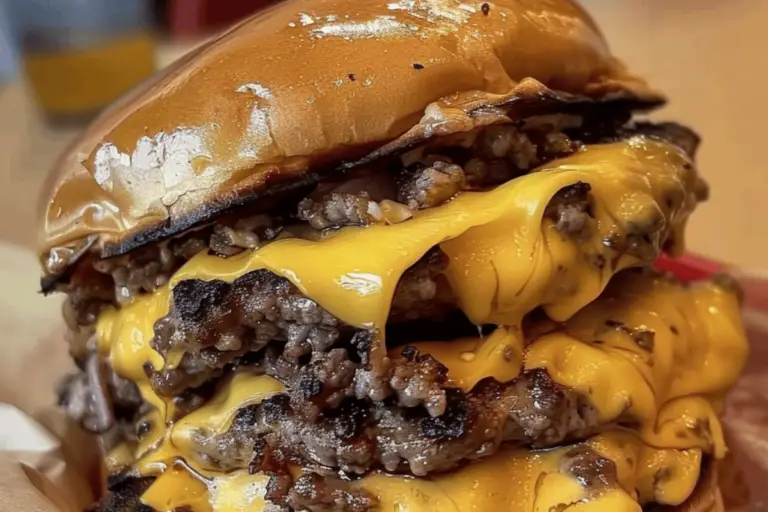 Cheesy Smash Burger Recipe: Crispy Patties & Melty Cheese - cookefast.com