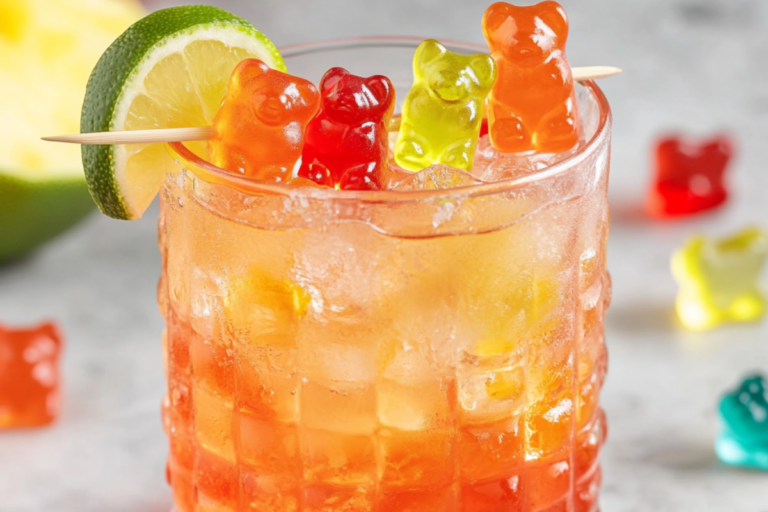 Gummy Bear Cocktail Recipe - A Playful and Fruity Party Drink