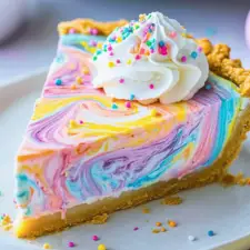 Easter Swirl Pie Recipe – Creamy, No-Bake & Colorful!