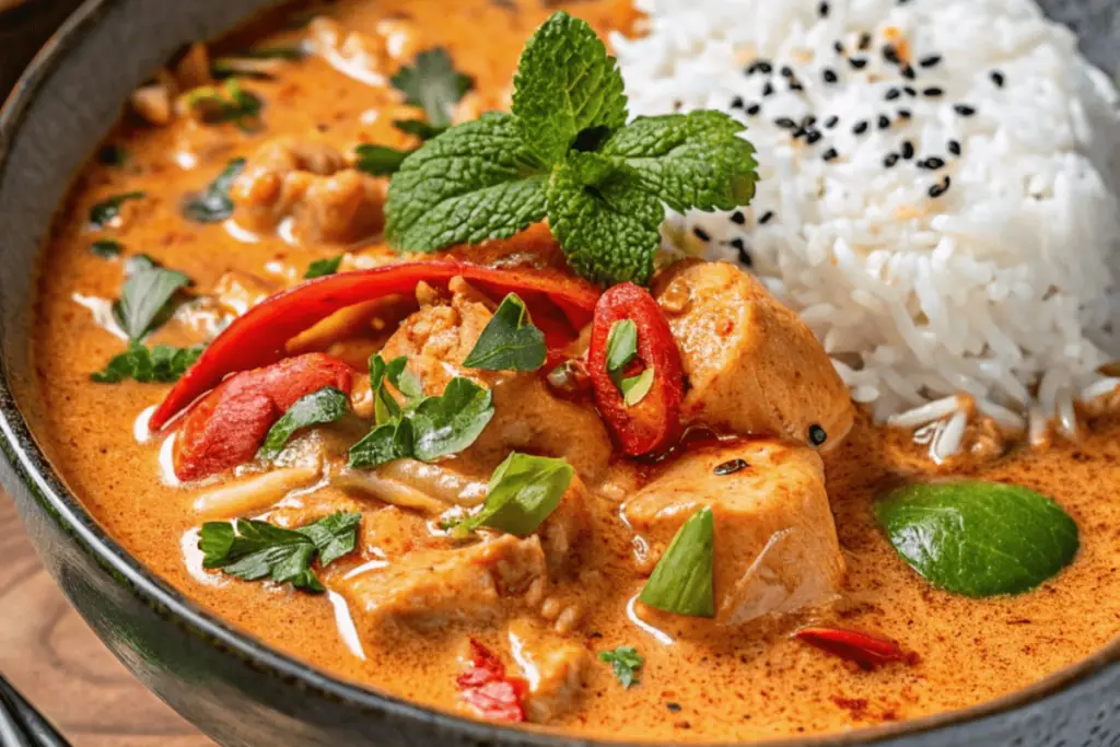 Authentic Panang Curry Recipe – Creamy Thai Chicken Curry