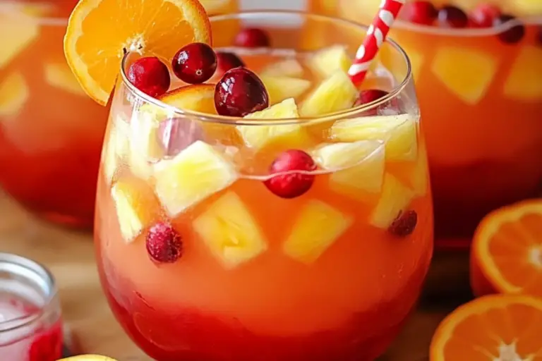 Vodka Party Punch Recipe – Fruity, Easy Drink for a Crowd