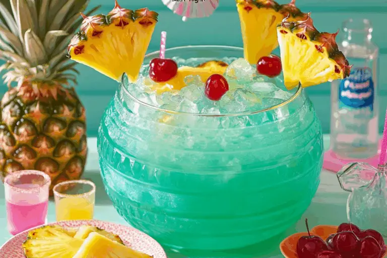 Mermaid Pineapple RumDum Punch Recipe